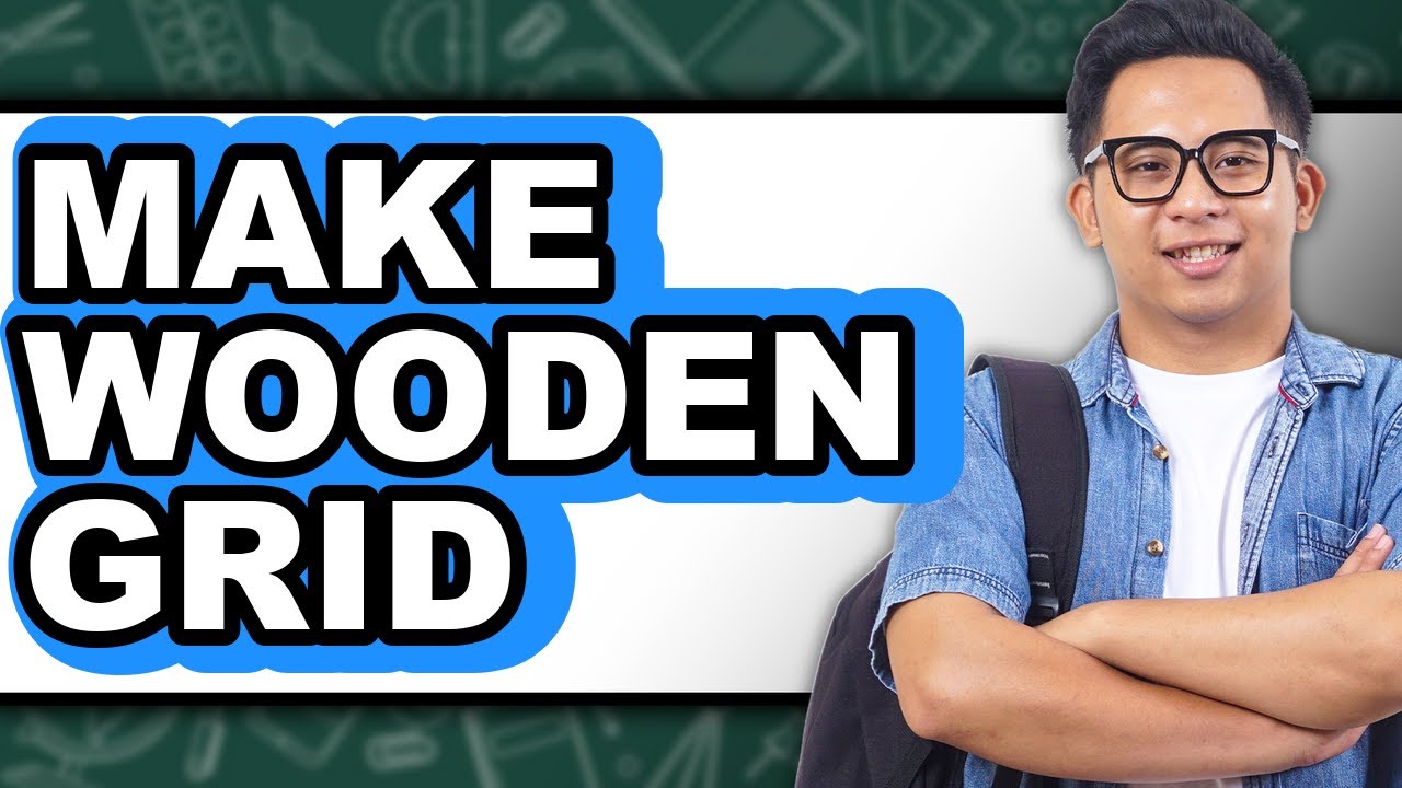 How to Make Wooden Grid (easy Method) - YouTube