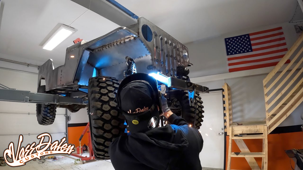 Mini jeep build part 7 - YouTube