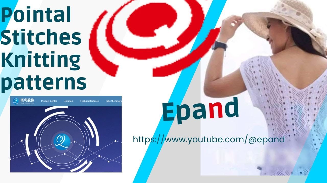 pointelle knitting pattern - YouTube