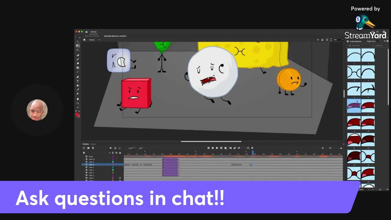 Animating BFDIA ALT 2 + QnA and other stuff - YouTube