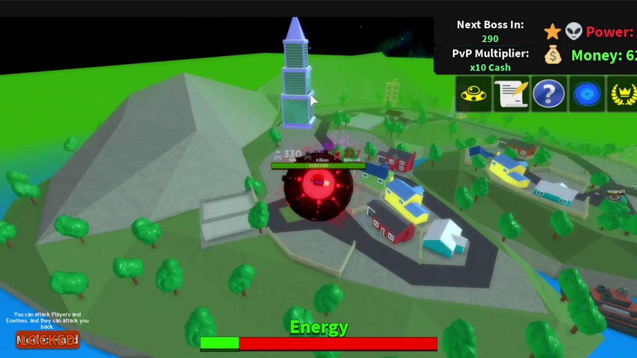 ROBLOX Alien Simulator 85k Power - YouTube