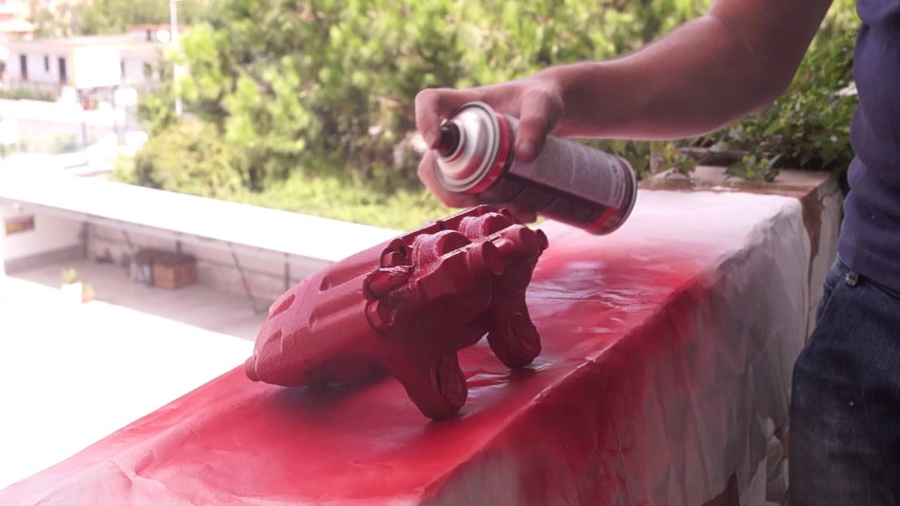 Painting Z32 / R32 / S14 Brake Calipers - Nissan 200sx S13 - YouTube