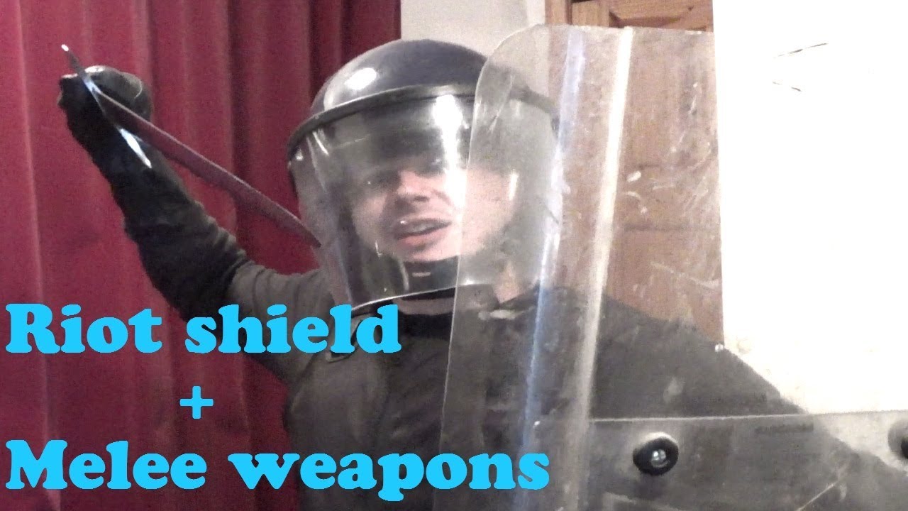 Riot Shield and Melee Weapons? - YouTube