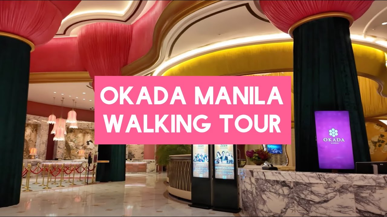 Okada Manila - Walking Tour - 4K [Pearl Wing to Coral Wing] - YouTube
