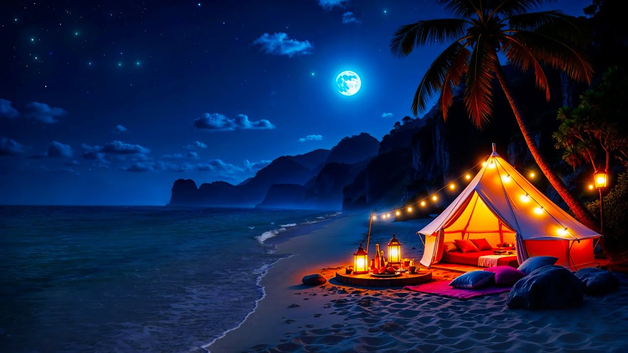 Fall Asleep in Under 3 MINUTES with Soothing Ocean Waves Sounds - Ocean ...