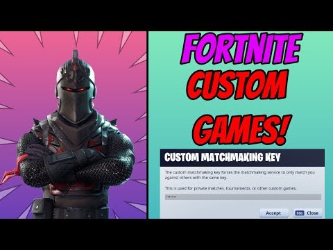 *NEW* CUSTOM MATCHMAKING!! Fortnite CUSTOM CODES! Live - YouTube