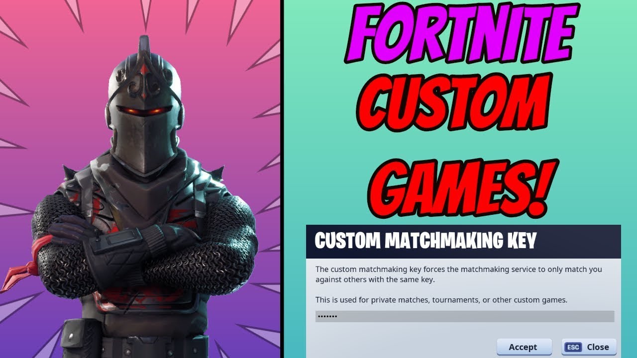 *NEW* CUSTOM MATCHMAKING!! Fortnite CUSTOM CODES! Live - YouTube