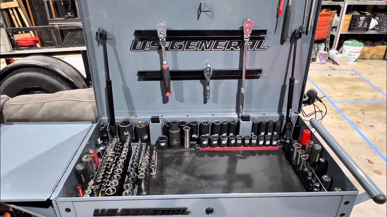 US General Tool Cart tour - YouTube