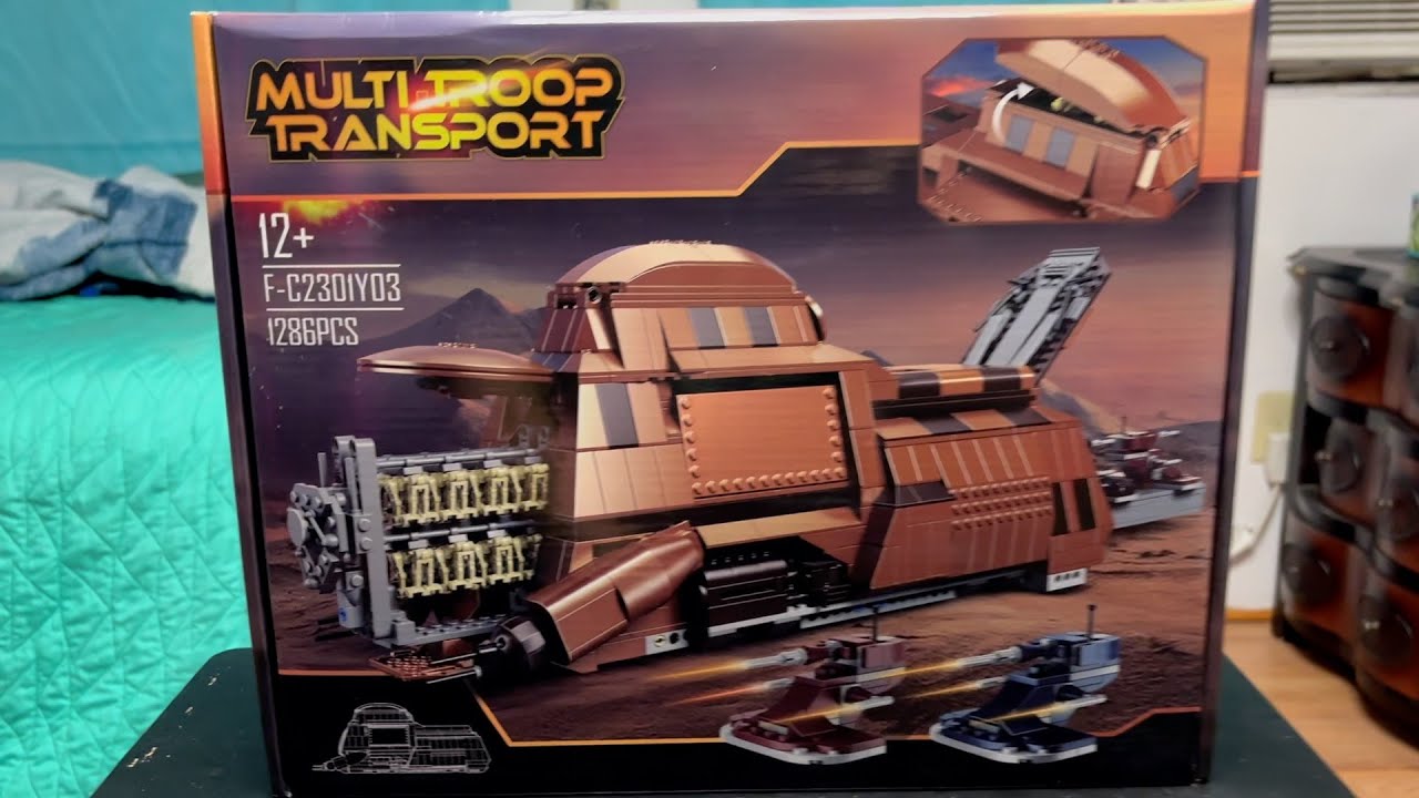 MultiTroop Transport (MTT) Set Build | BUILDINGBOAT - YouTube