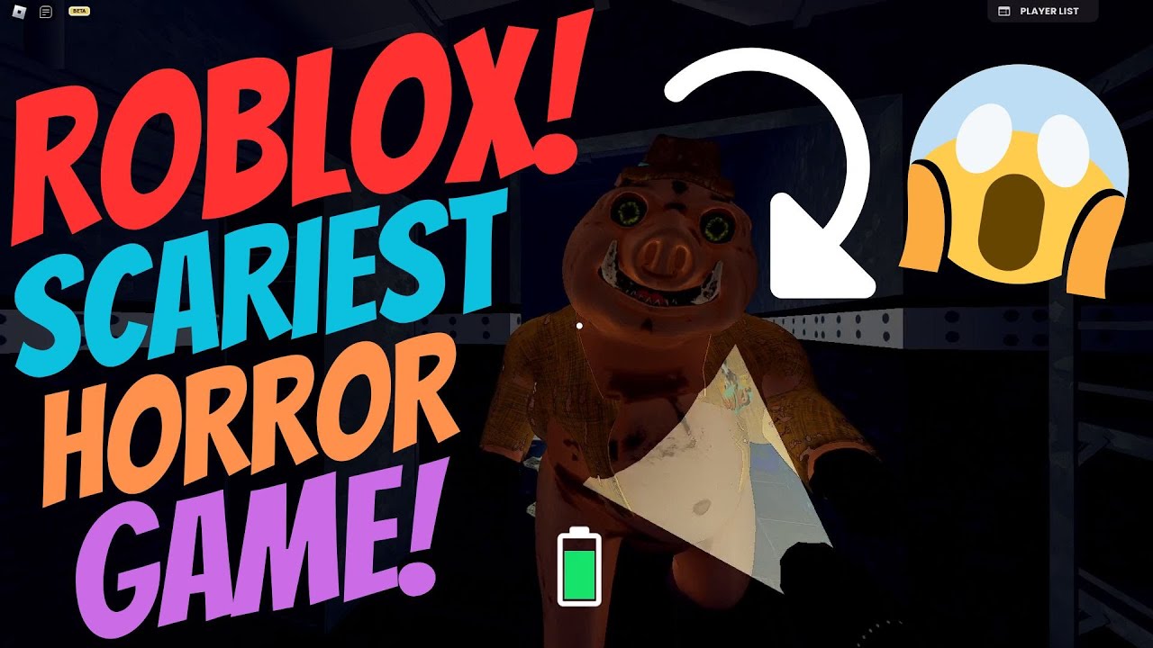 SCARIEST ROBLOX HORROR GAME! - YouTube