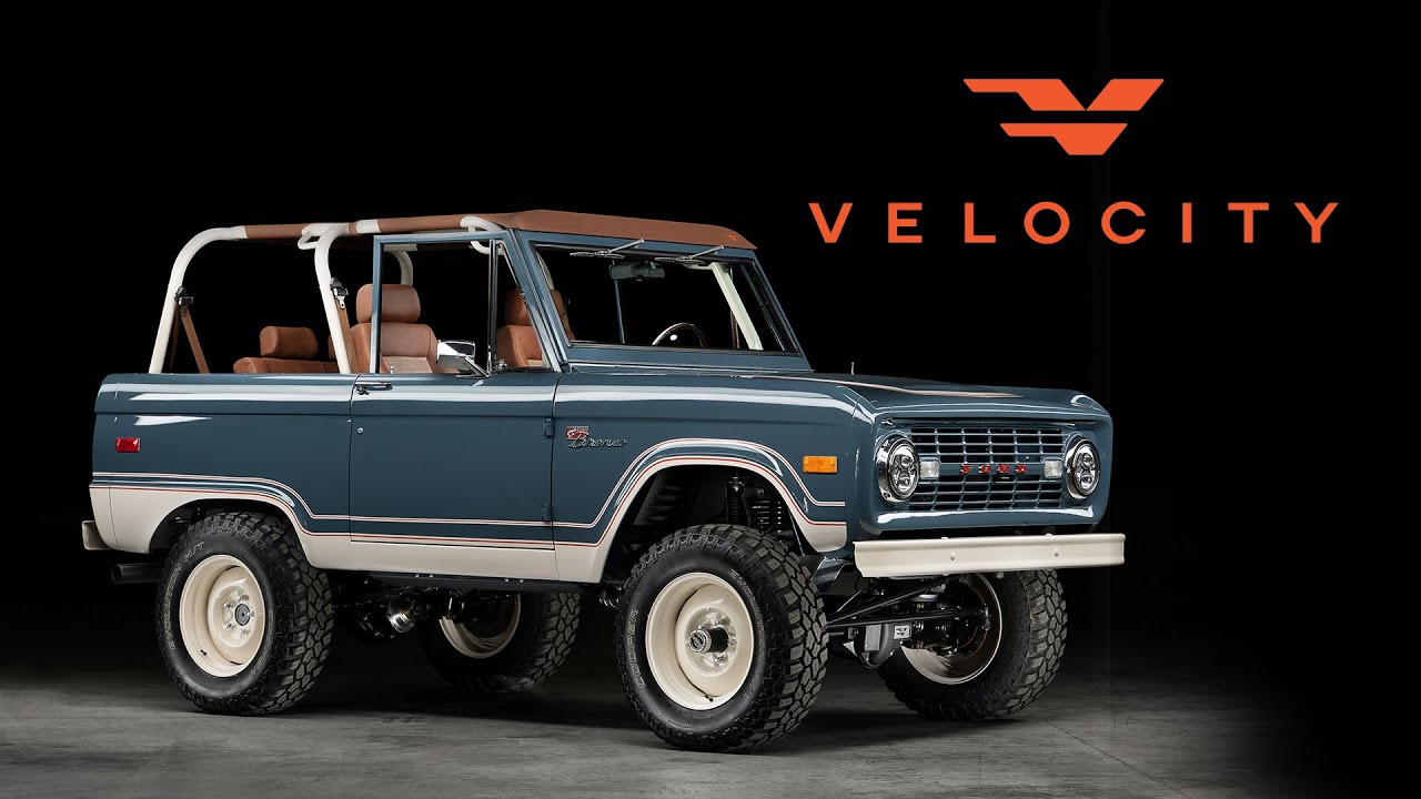 Stunning 1966 Classic Ford Bronco Ranger Edition - Velocity Signature ...