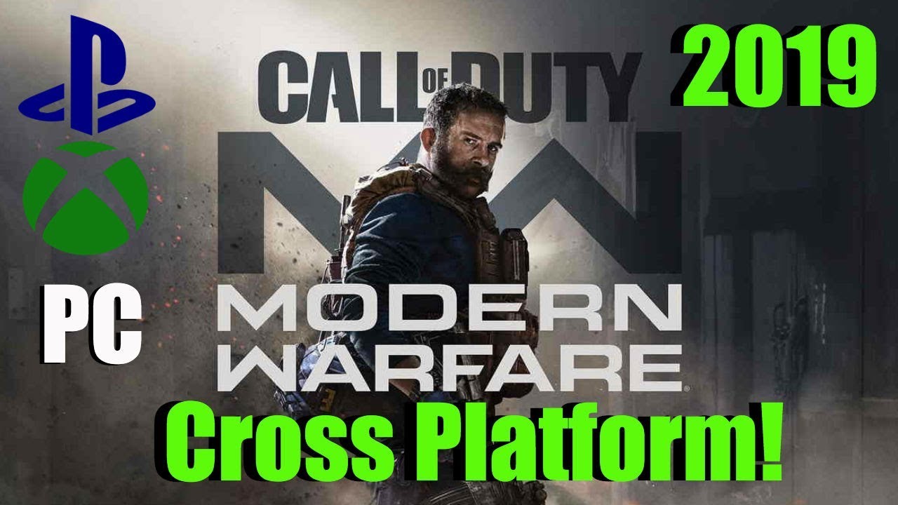 First Cross Platform Call Of Duty Call Of Duty Modern Warfare Youtube