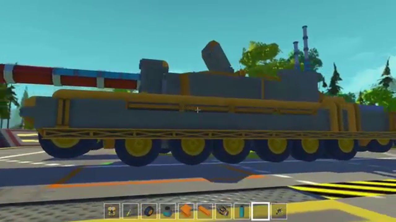 Scrap Mechanic und Panzer - YouTube