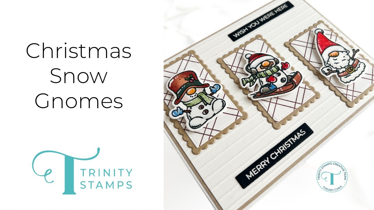 Christmas Snow Gnomes Cardmaking Tutorial with @cloudycoraldesigns ...