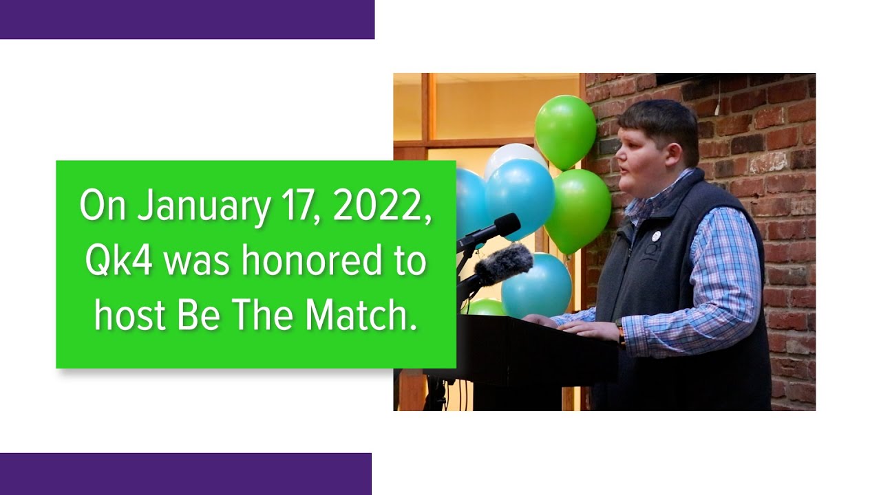 Qk4 Hosts Be The Match Event - YouTube