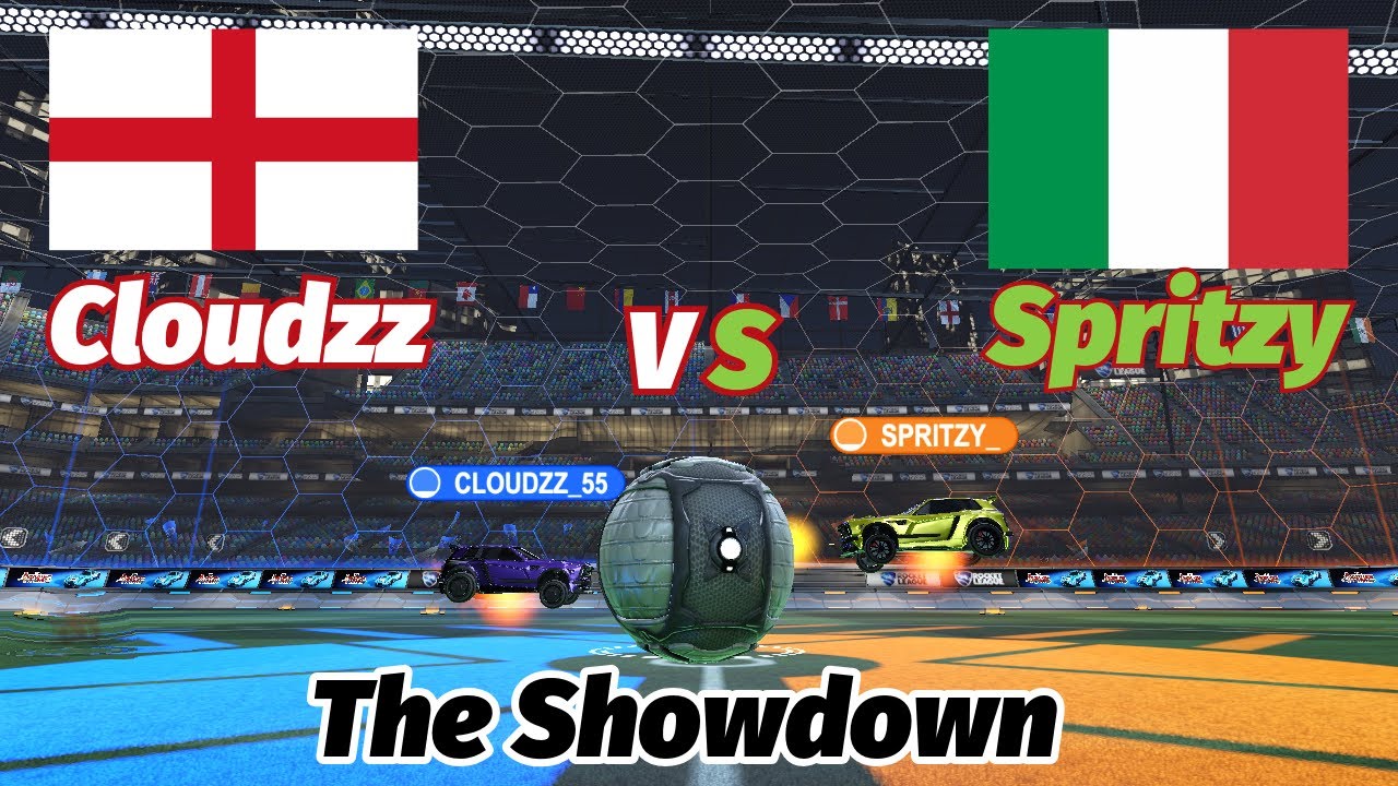 Cloudzz Vs Spritzy | The Showdown | #rocketleague - YouTube