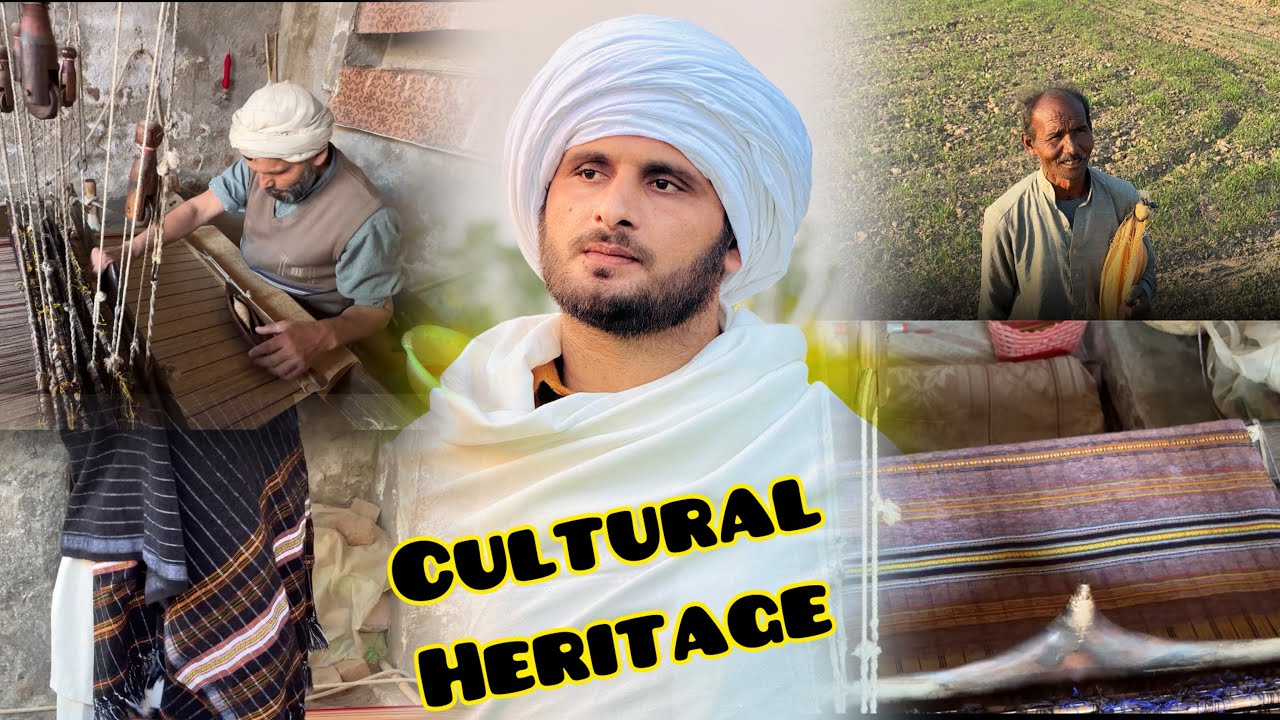 Handwoven Punjabi Chadar — A Heritage You Can Feel.#zaibihanjra # ...