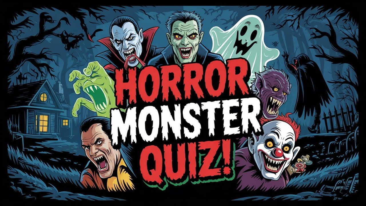 Horror Monster Quiz: Can You Guess Them All? - YouTube