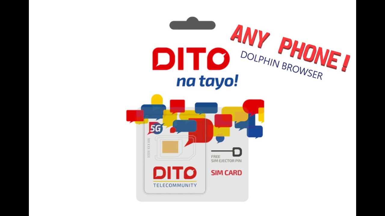 How to buy DITO sim card using Dolphin Browser from ANY PHONE! - YouTube