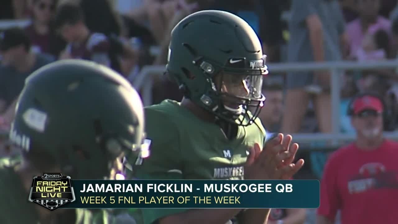 FNL Player of the Week: Jamarian Ficklin - YouTube