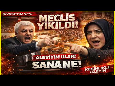 Tuncay Özkan'dan Tarihi İsyan! Aleviyim Ulan Sana Ne! Meclis Bu Sözlerle Yıkıldı!