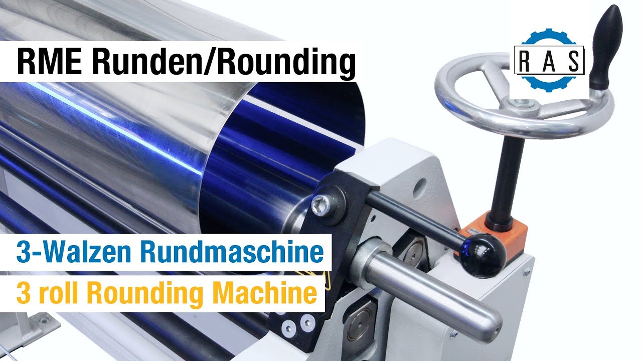 Rundmaschine RME: Konisch Runden | Rounding machine RME: Conical part ...