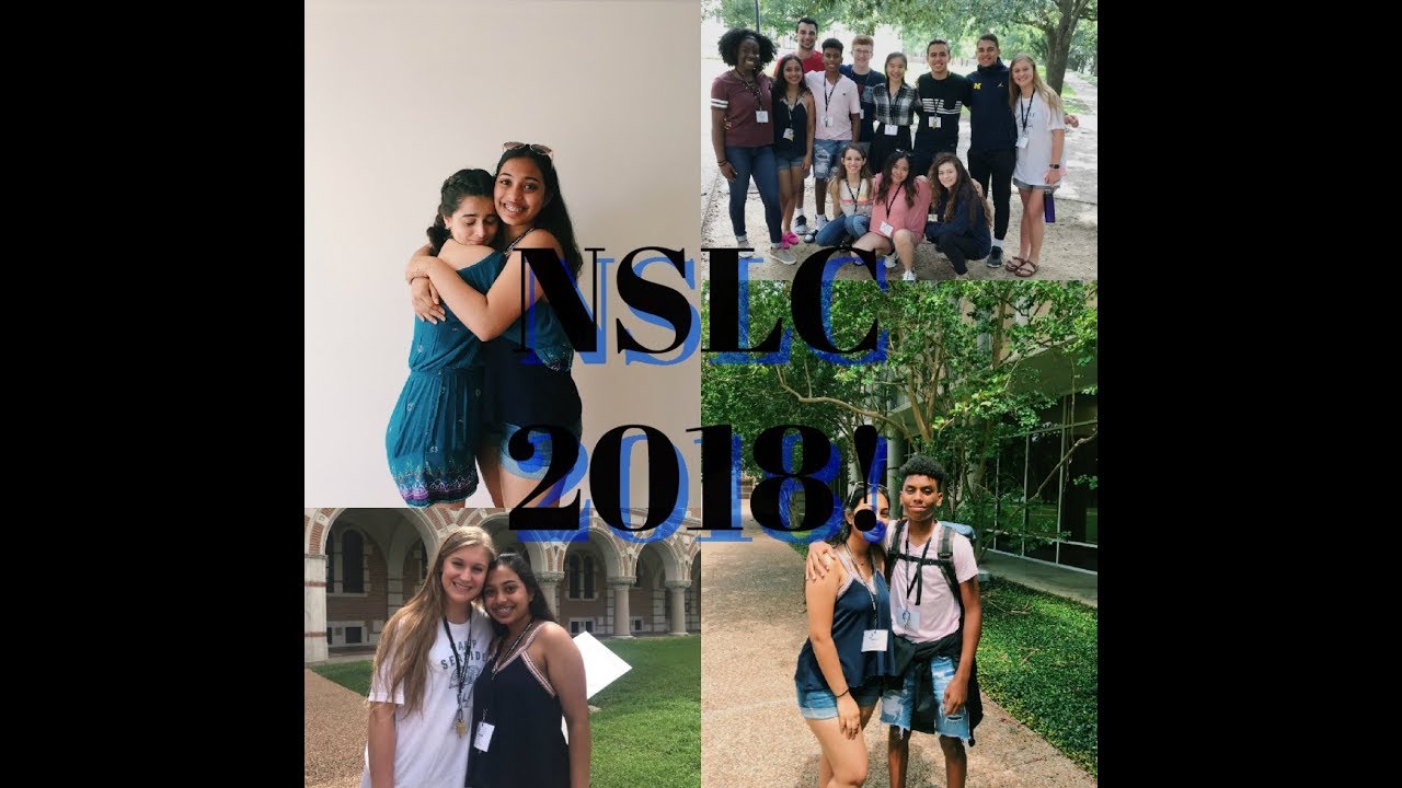 A Week at NSLC @Rice University 2018 - YouTube