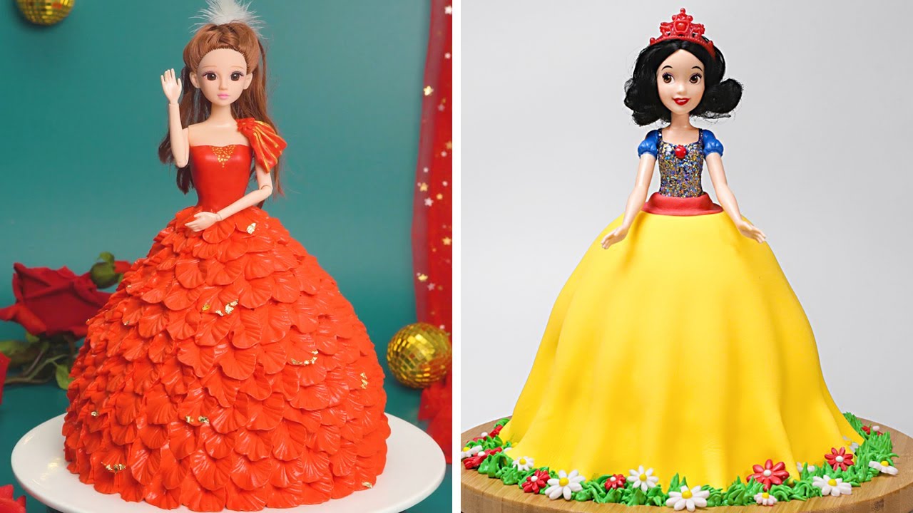 Pretty Princess Cake Recipes | Cute Birthday Cake Decorating Ideas for ...