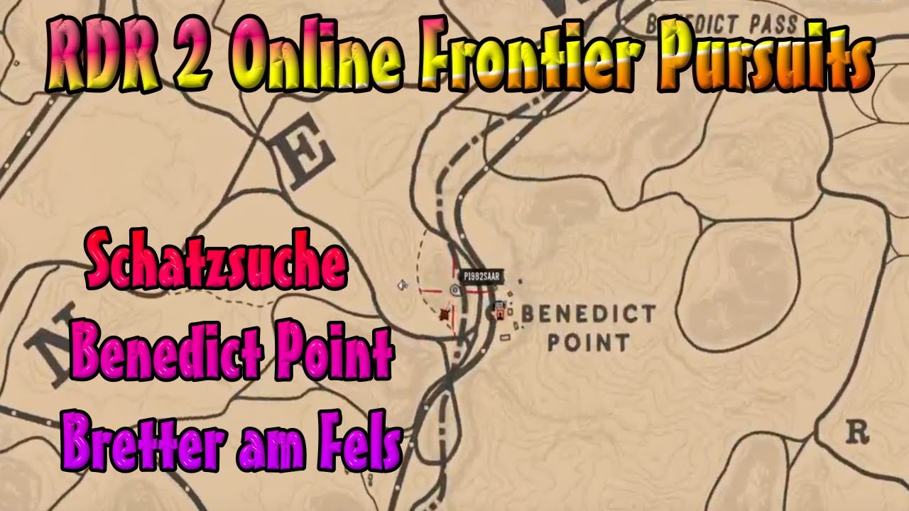 Red Dead Redemption 2 Online - Schatzsuche - Benedict Point - Bretter ...