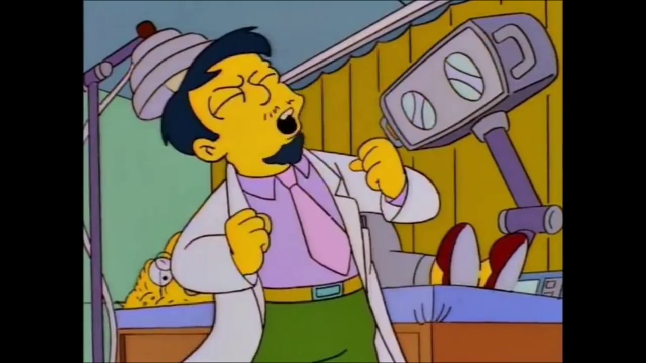 Grampa Simpsons Has A Surgery - The Simpsons - YouTube