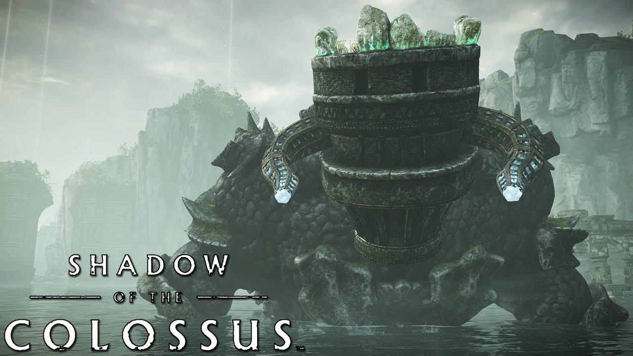 Shadow of the Colossus - PELAGIA, 12th Colossus Boss Fight (Hard, 4K ...