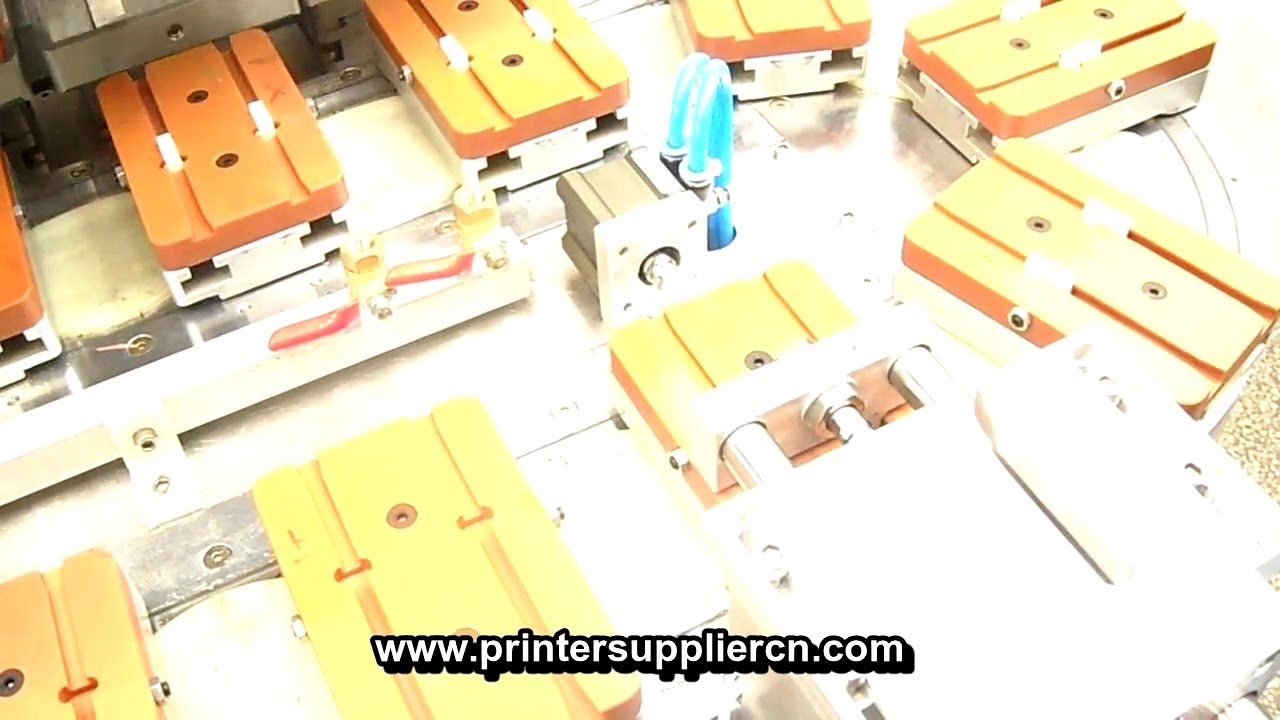 Automatic Six Colors Pad Printing Machine, 6 Colors Pad Printer Price ...