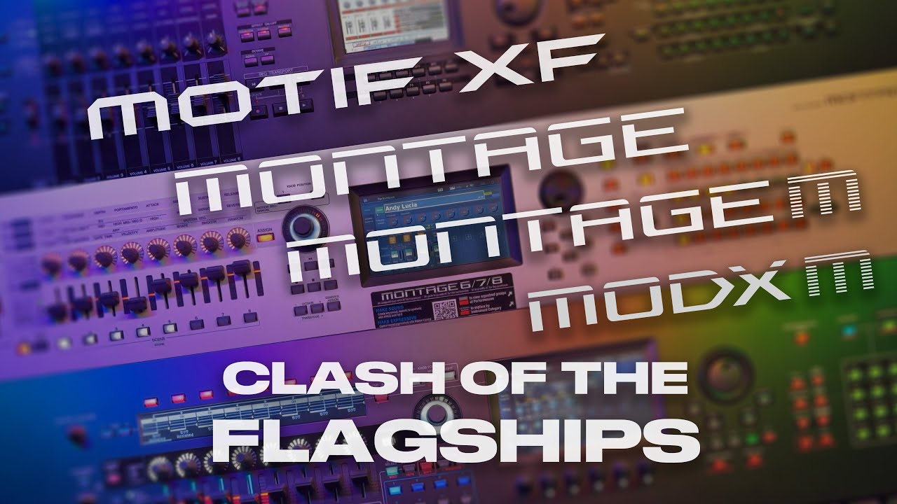 Clash of the Flagships - Analog Audio Output from Yamaha MONTAGE M vs ...