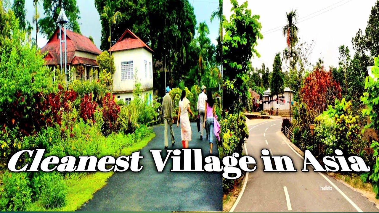 The Cleanest Village in Asia | Meghalaya Mawlynnong Village | - YouTube