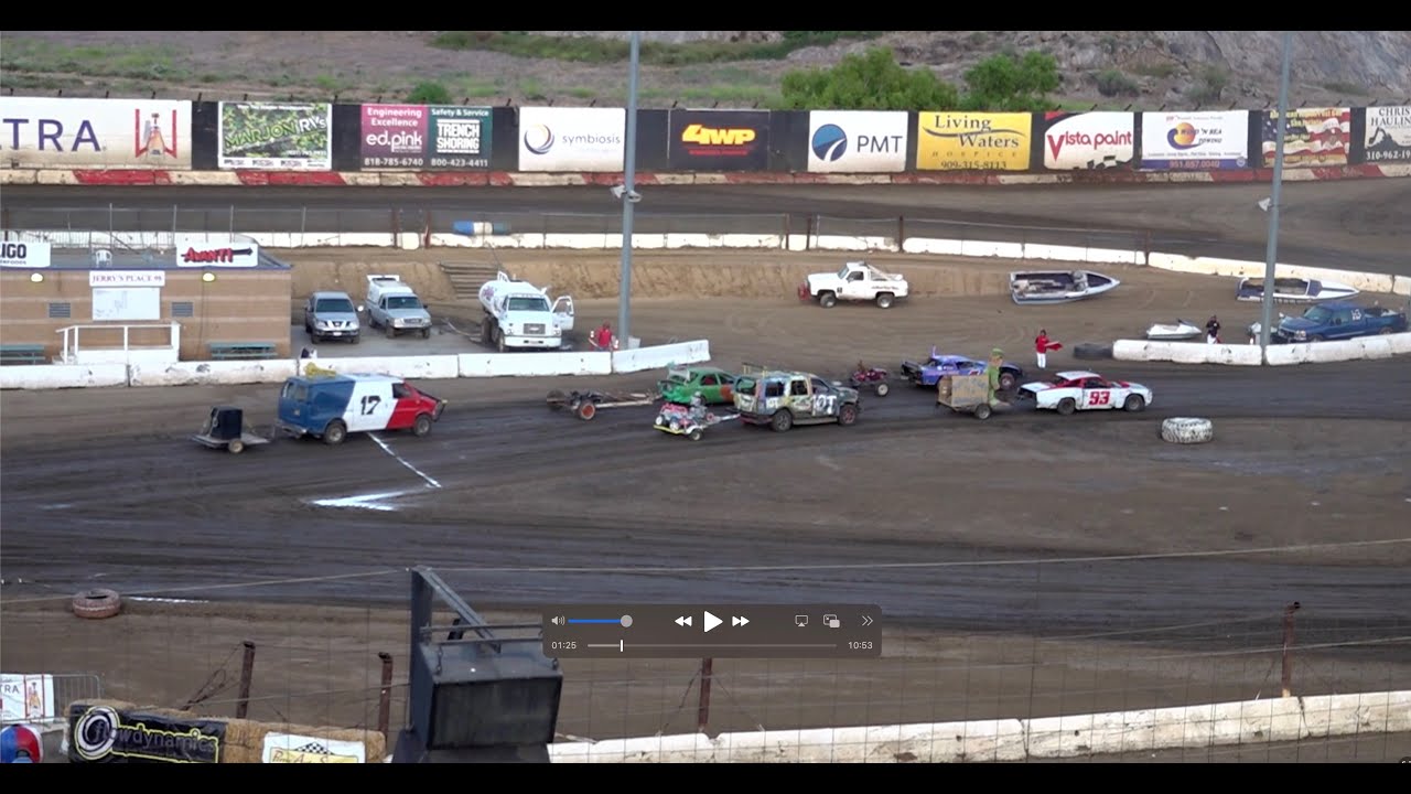 Perris Auto Speedway Figure 8 Trailer Main Event 6-1-24 - YouTube