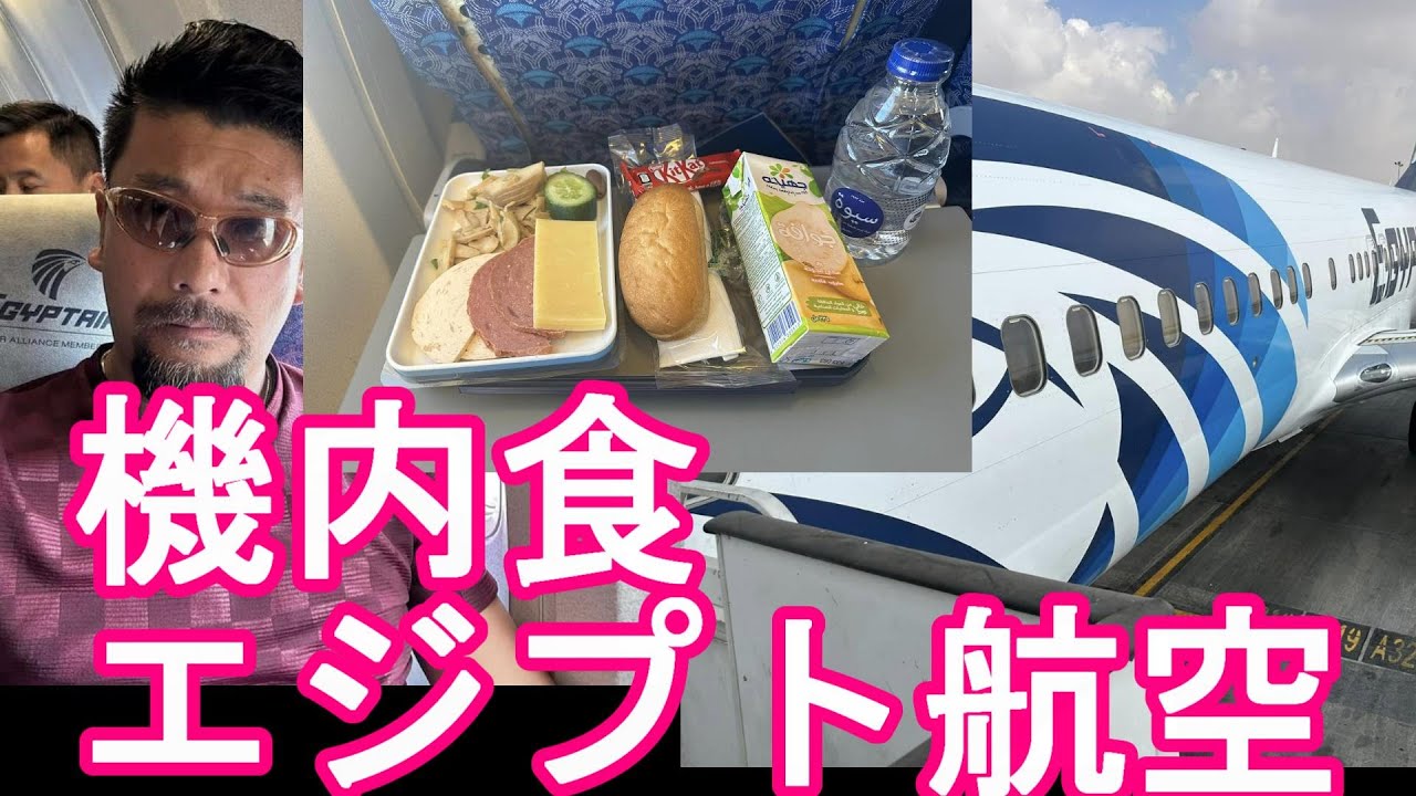 【航空(旅客)機搭乗】エジプト航空利用！MS707便 エジプト・カイロ→ヨルダン・アンマン！エアバス737-800機材！Egypt ...