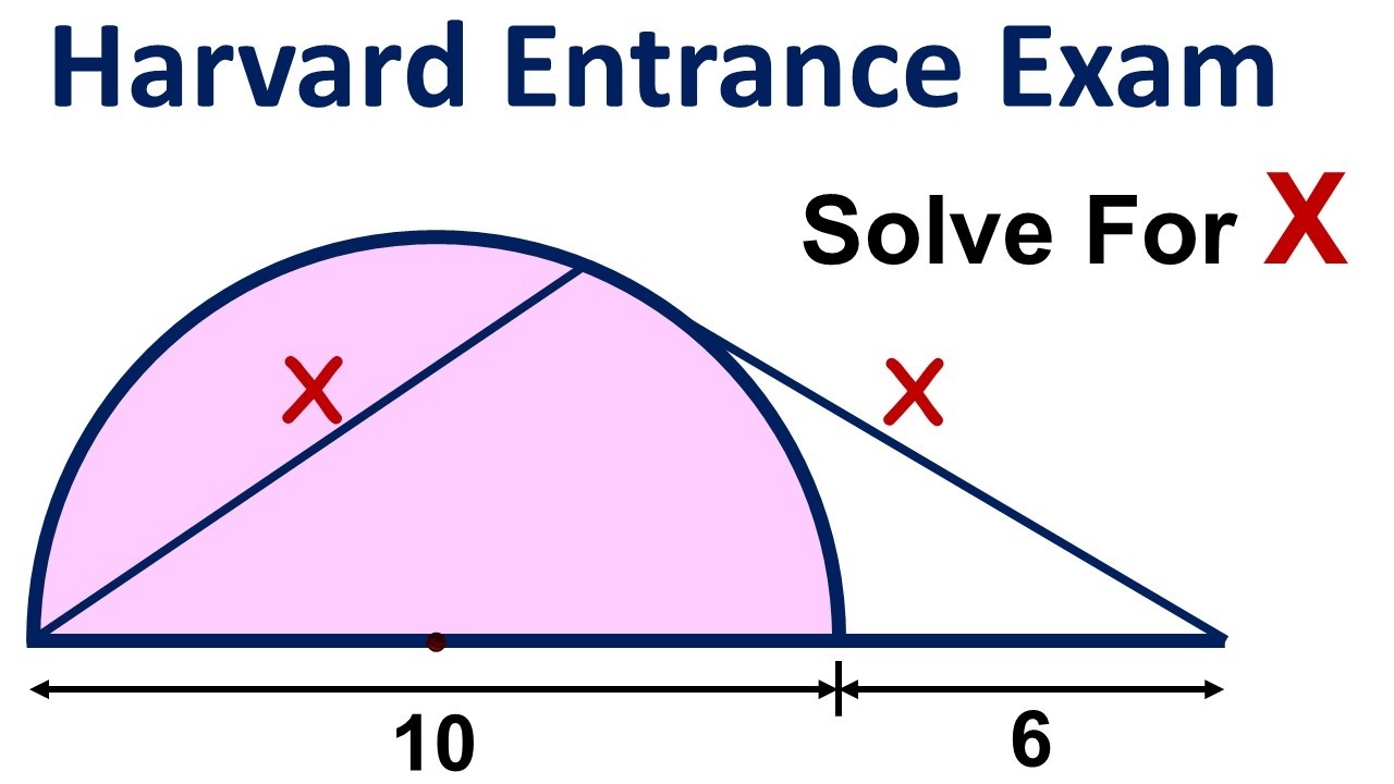 Fun Geometry Problem From Math Competition - YouTube