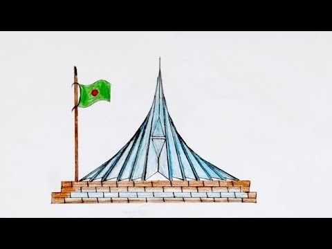 how to draw monuments step by step (verry easy) || - YouTube