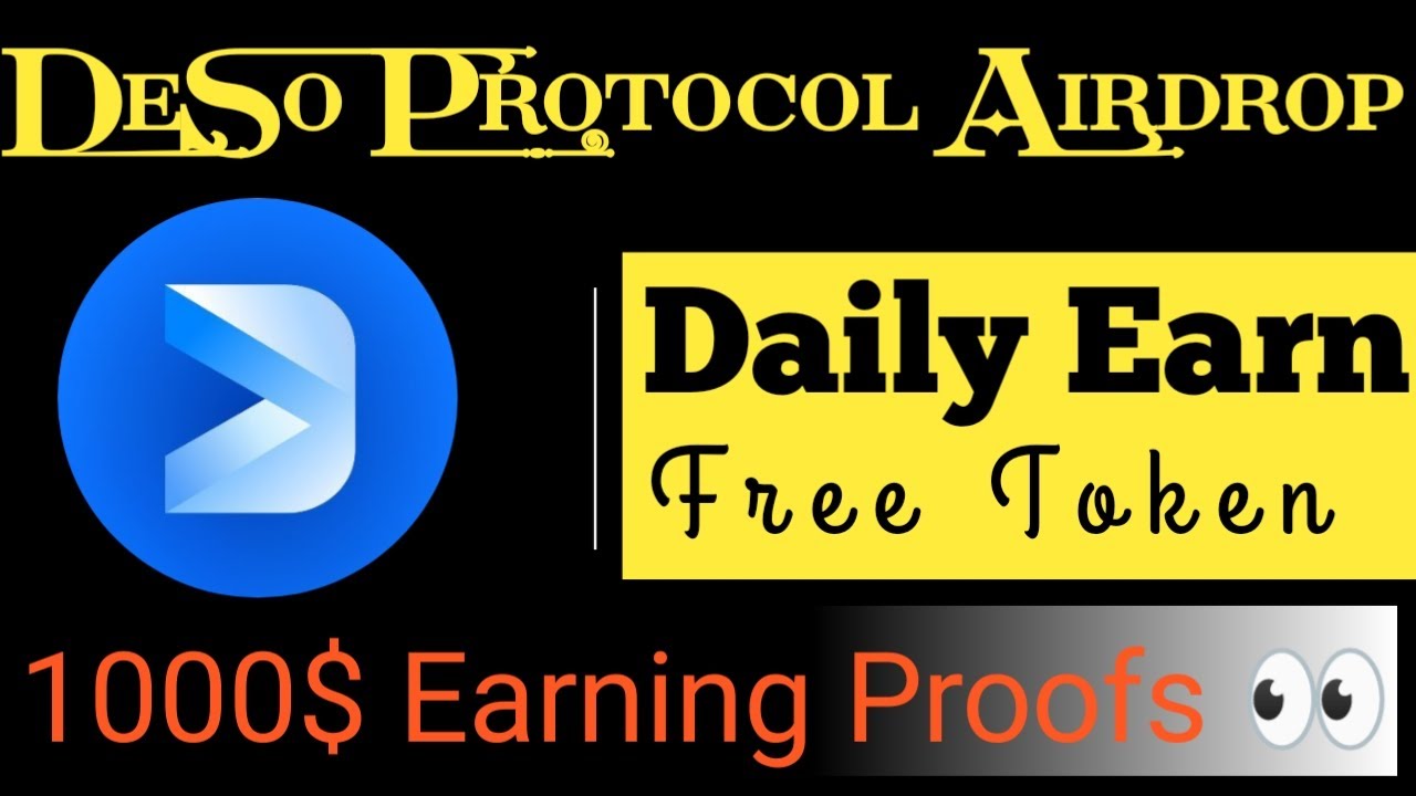 DeSo Protocol Airdrop|| Earn Daily Upto 10$ by Posting|| #DesoProtocal - YouTube