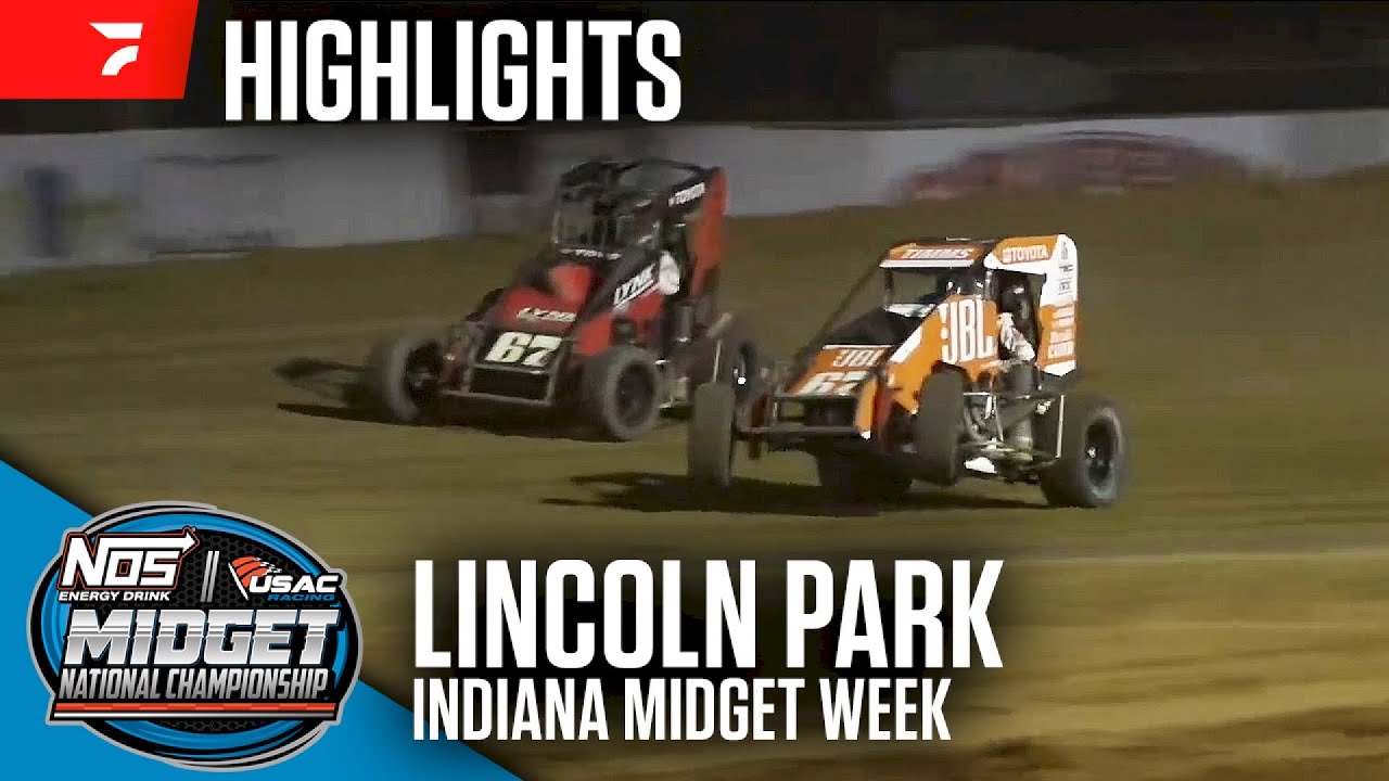 𝑯𝑰𝑮𝑯𝑳𝑰𝑮𝑯𝑻𝑺: USAC NOS Energy Drink National Midgets | Lincoln Park ...