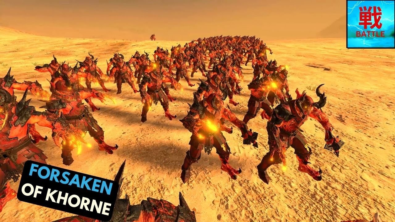 Forsaken of Khorne - Unit Focus - YouTube