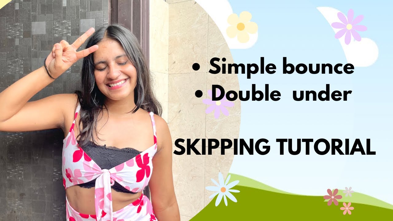 Simple bounce skipping | double under skipping tutorial In Hindi . - YouTube