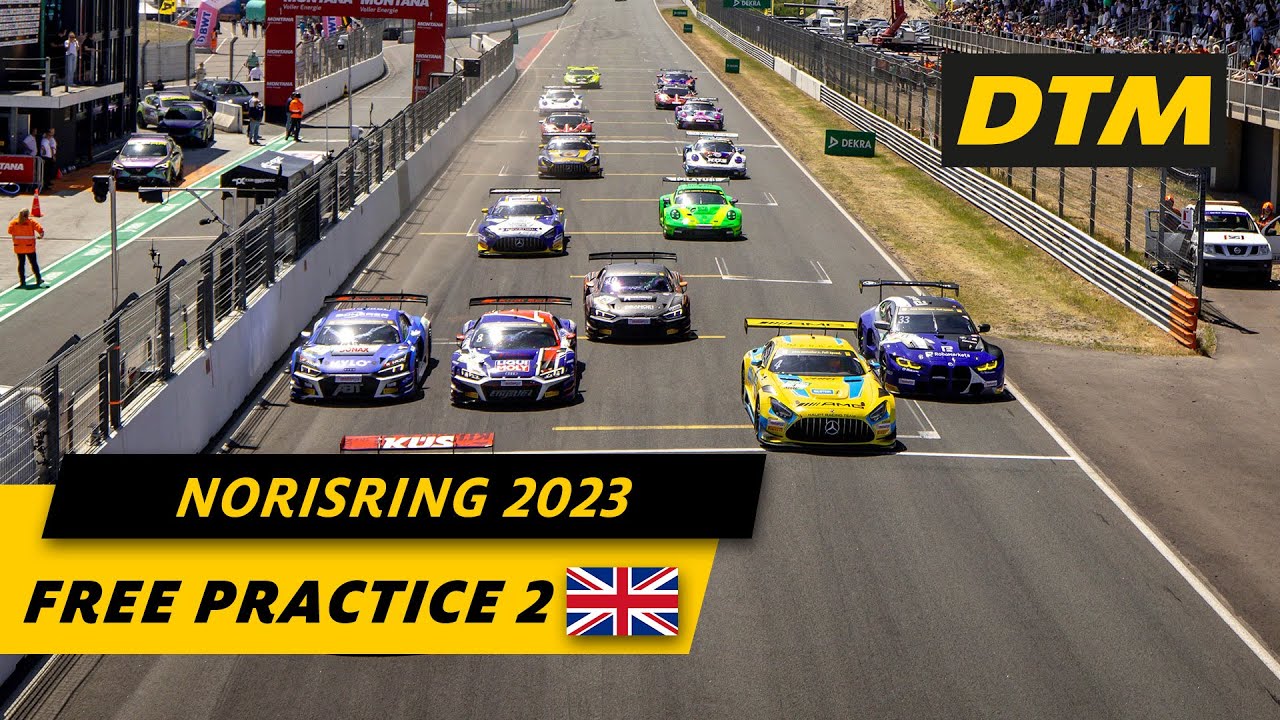 DTM Free Practice 2 | Norisring | DTM 2023 - YouTube