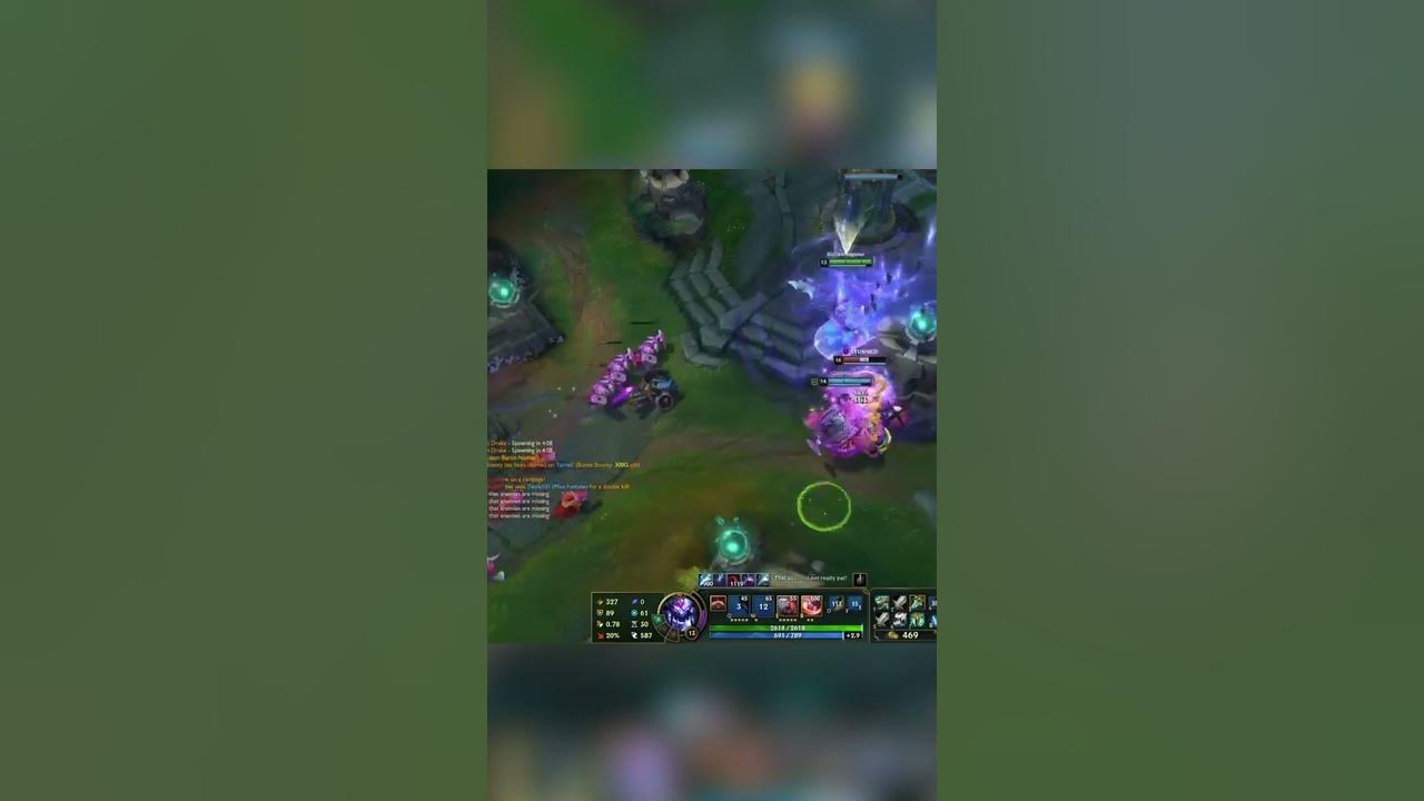 Gragas Pushes Enemy Into Huge Sion Slam Youtube