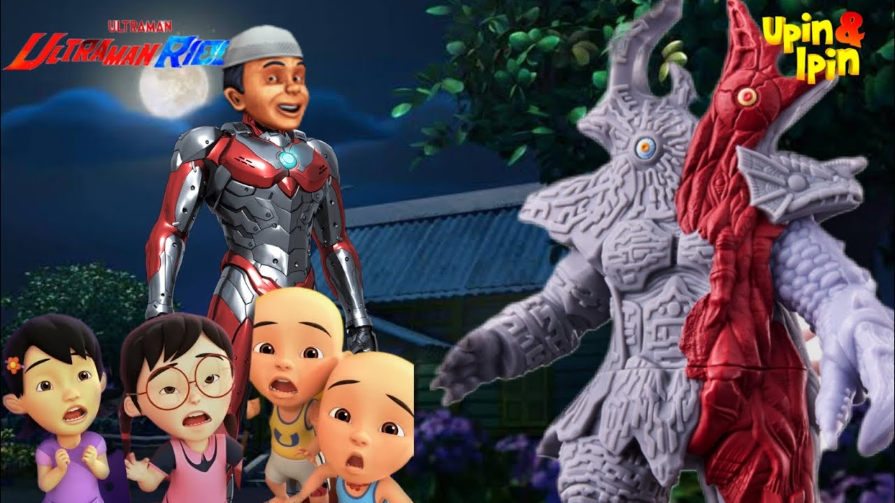 Ultraman Tok Dalang Melawan Monster Hellnarak Sampai Rumah Upin Ipin ...