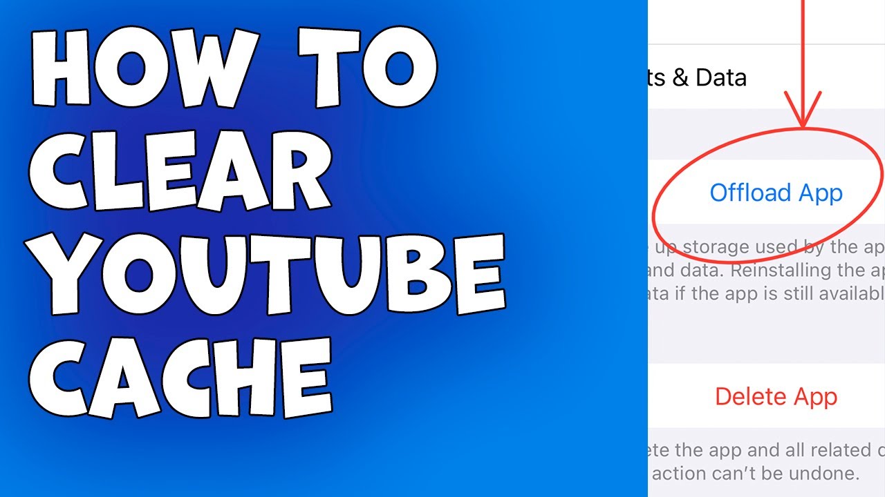 How To Clear YouTube Cache on iPhone - YouTube