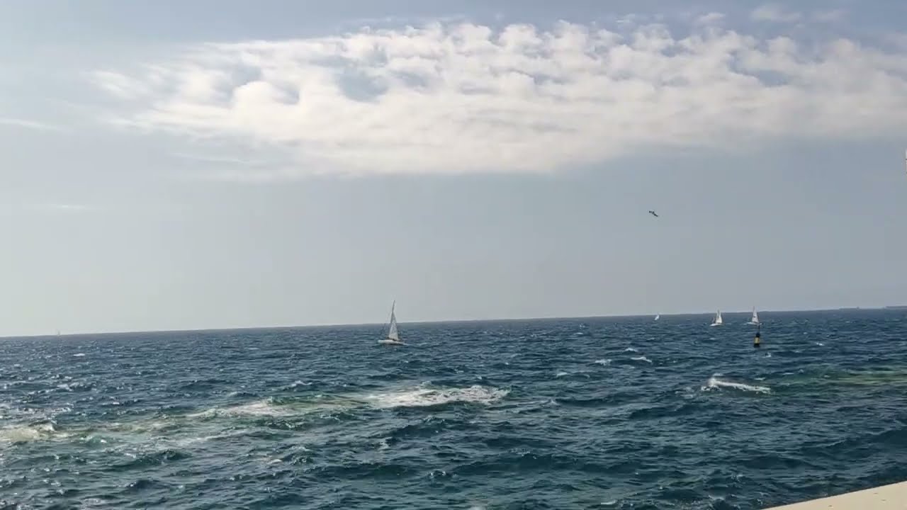 4K Video Beach Walk Barcelona Spain Travel Catalonia July 2022 ⛱ - YouTube