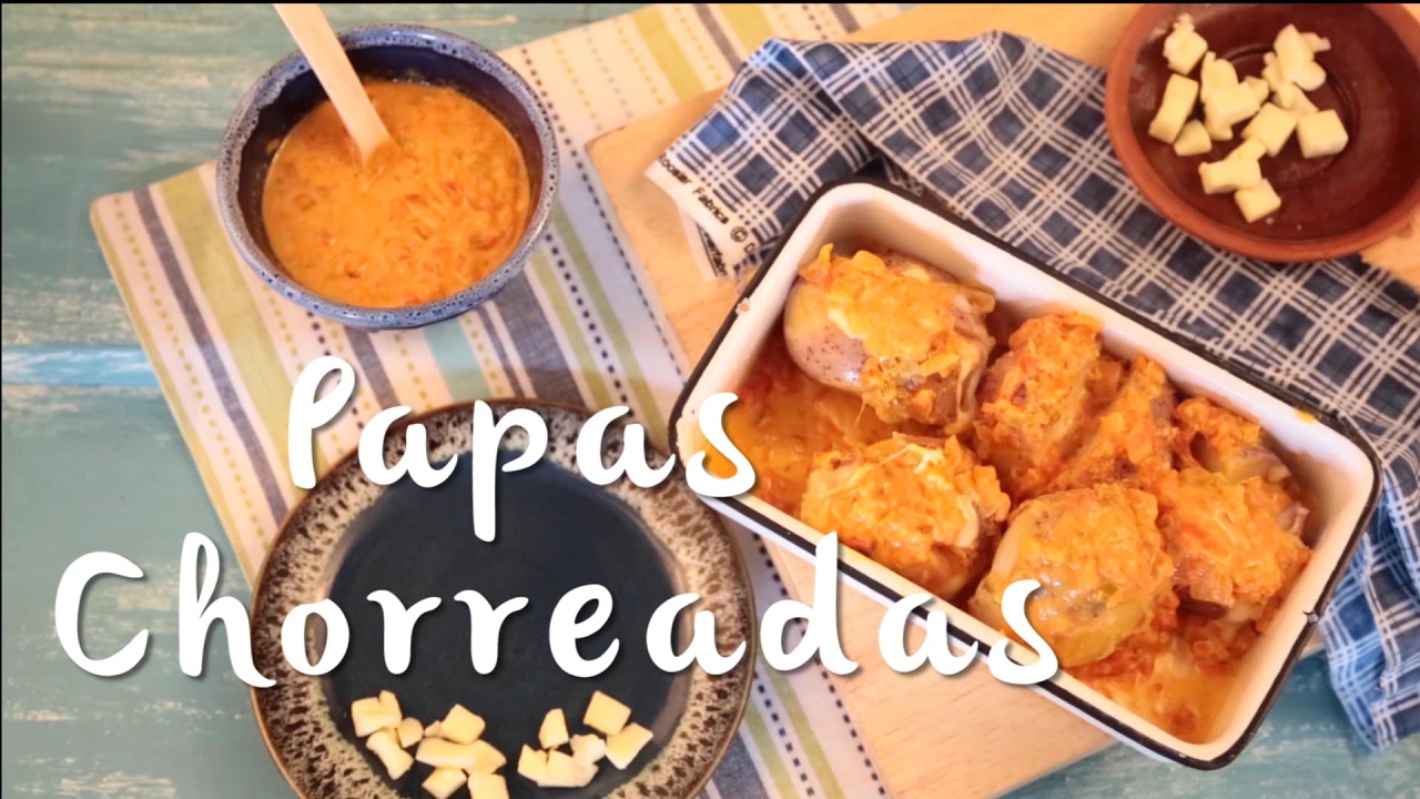 Cómo hacer papa chorreada - Comida Colombiana Tour gastronómico con ...