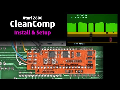 Atari 2600 Composite S-Video Mod (CleanComp) Install