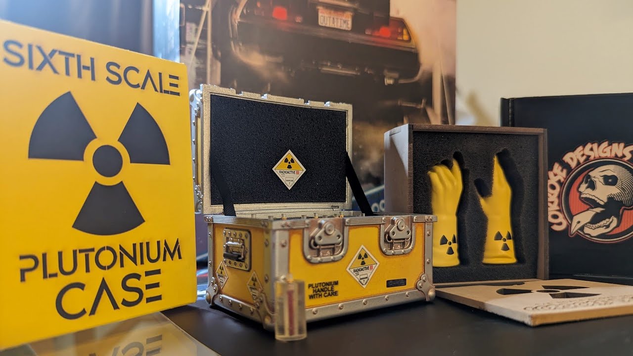 Corrose Designs' 1/6 Scale Plutonium Case & Plutonium Gloves - YouTube